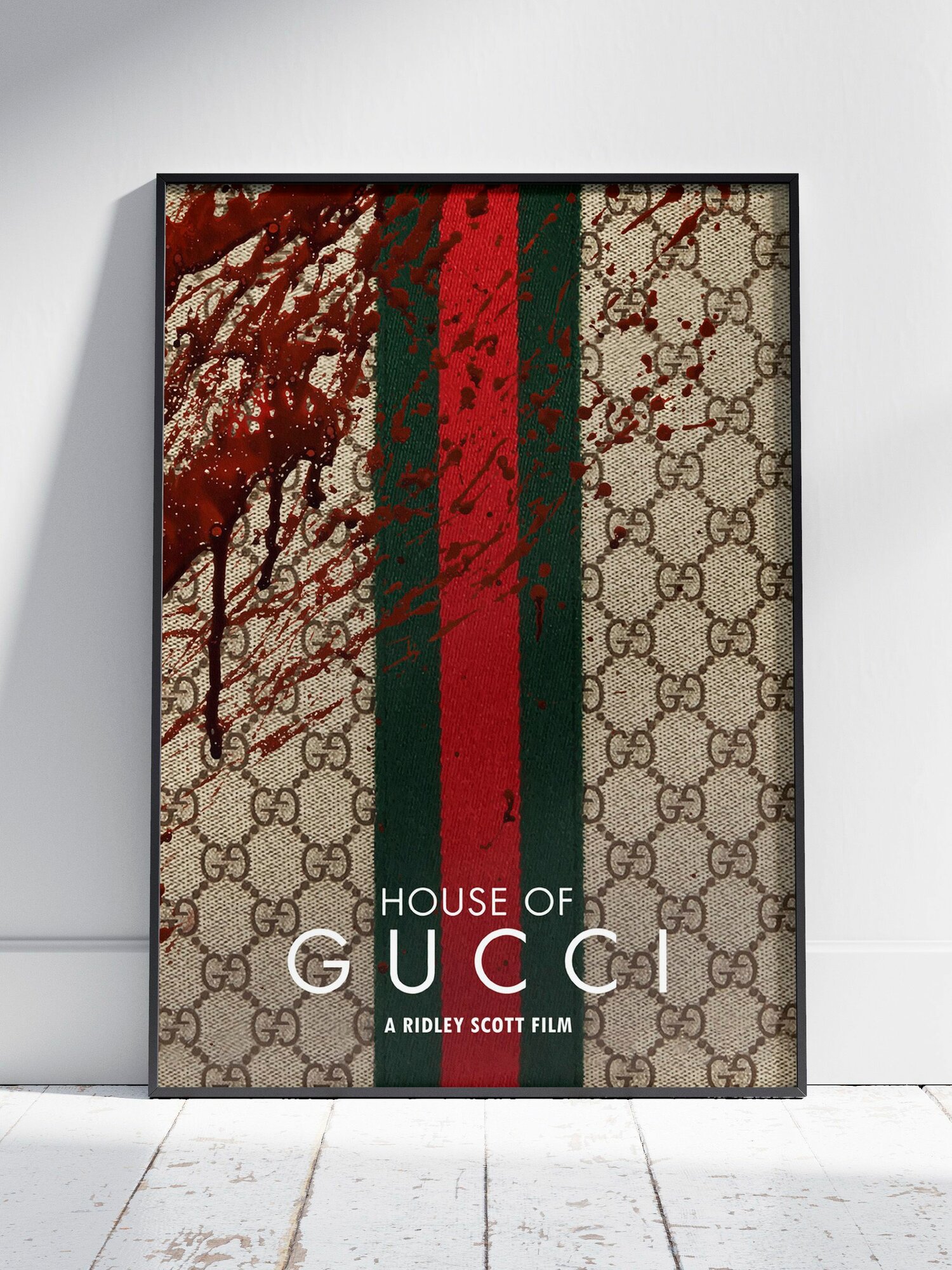 Плакат на стену для интерьера Бренды (Гуччи - Gucci 2) - Постер по моде и одежде формата A3 (30x42 см)