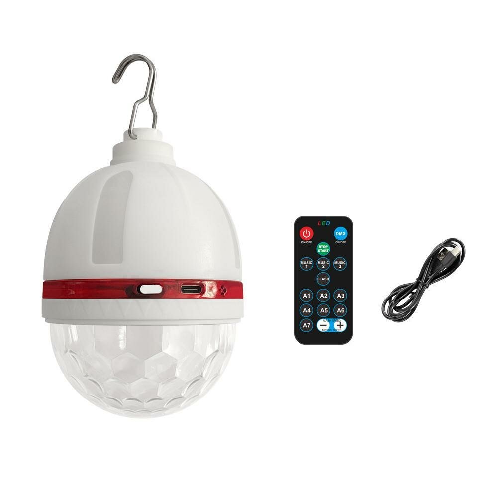 Светодиодный вращающийся крючок magic ball light проекционный свет атмосферы