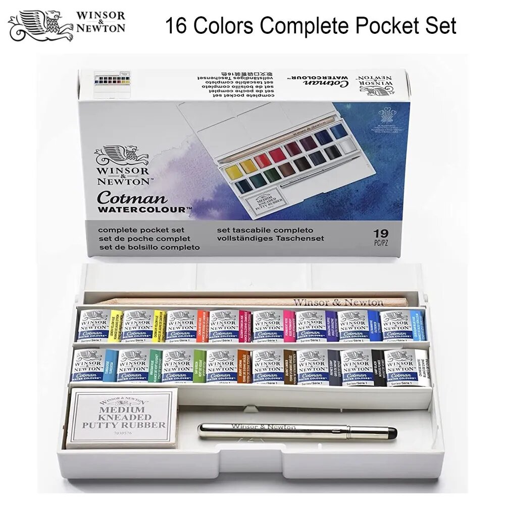 Winsor&Newton Краски акварельные 1 шт, 2.5 мл./ 200 г.