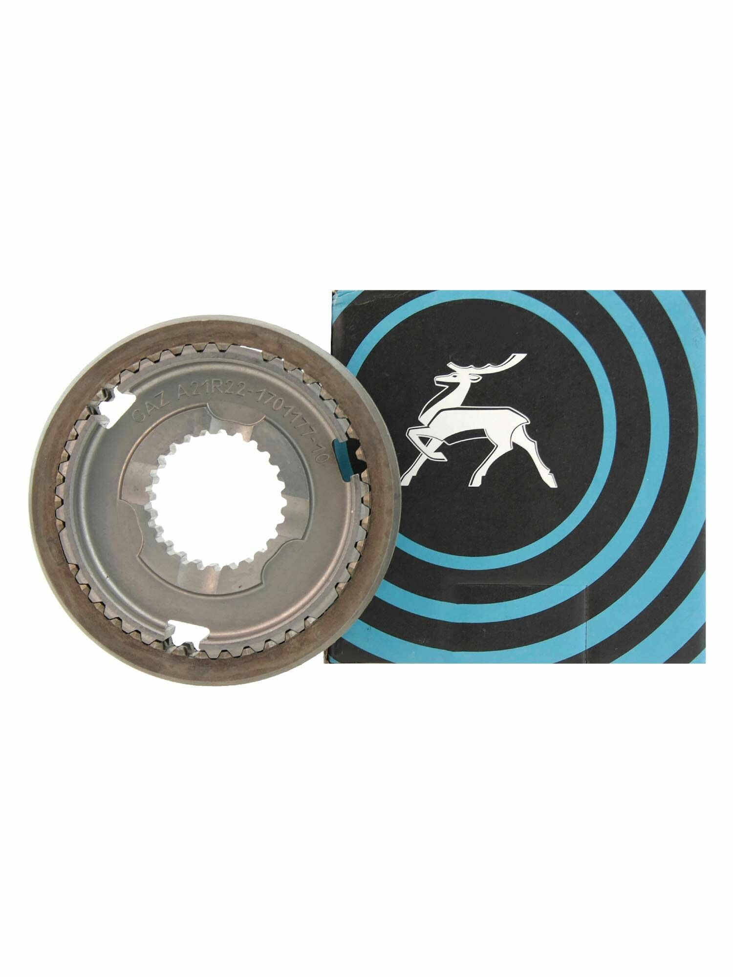 Муфта синхронизатора КПП ГАЗ-3110, 3302 1-2-й и 5-й в сборе нового образца ГАЗ (оригинал)