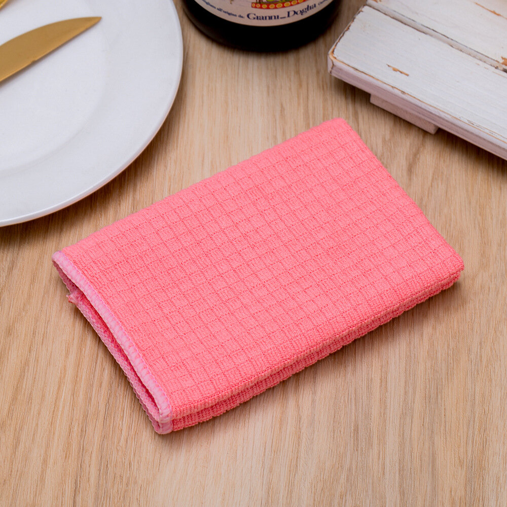 4P решетка тряпка кухня до жирной кухонная салфетка Бытовая салфетка стекло не легко сливать Абсорбирующая салфетка для