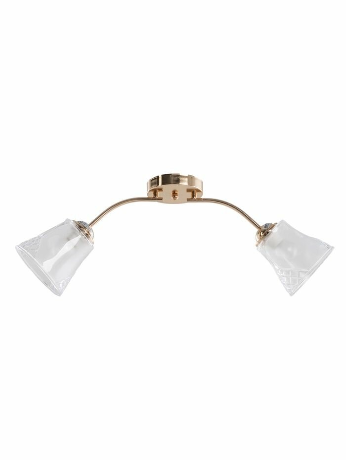 Люстра 12276/2FGD, 2 40 Вт, E27, 60 18 23 см, золото