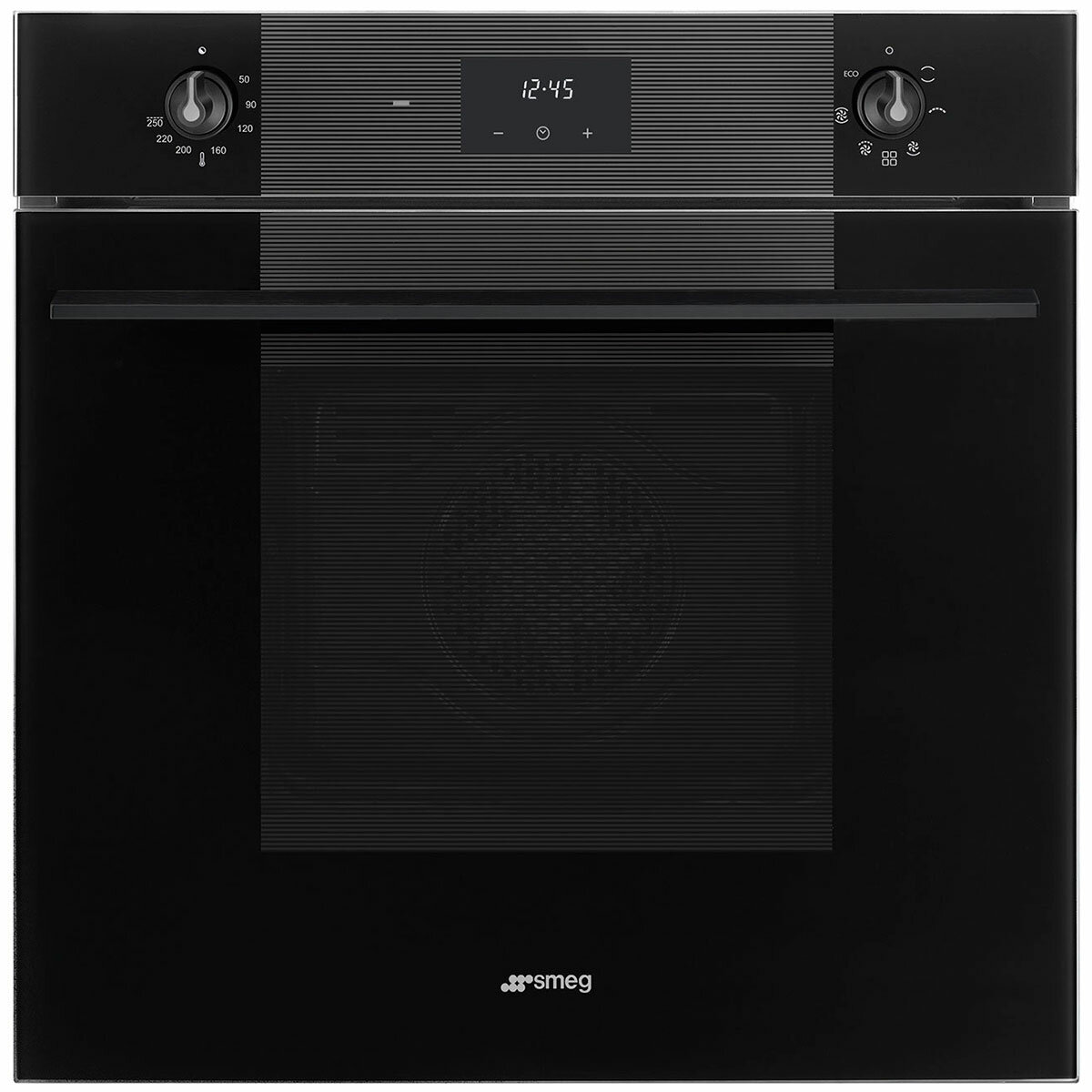 Электрический духовой шкаф Smeg SF6100VB3RU черное стекло