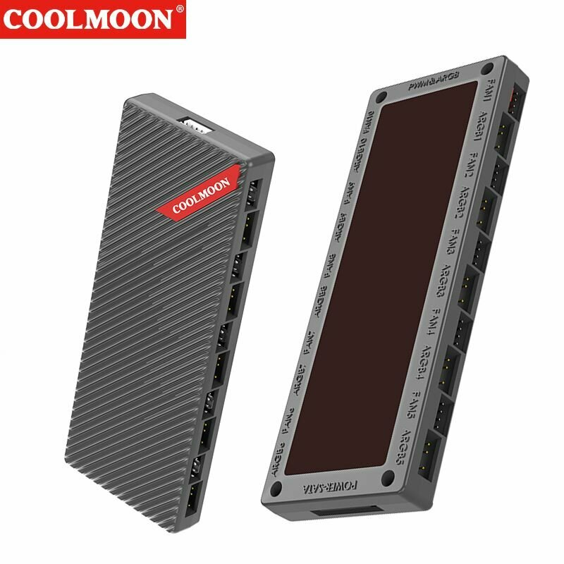 Контроллер освещения AM10 с поддержкой ARGB синхронизации, 10 разъемов 3Pin