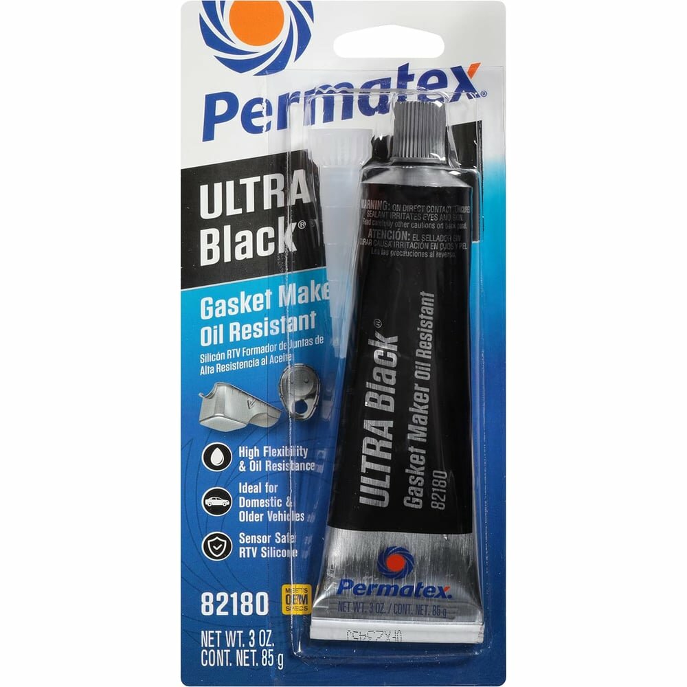 Формирователь прокладок, черный 85г. PERMATEX Ультра Блэк 82180