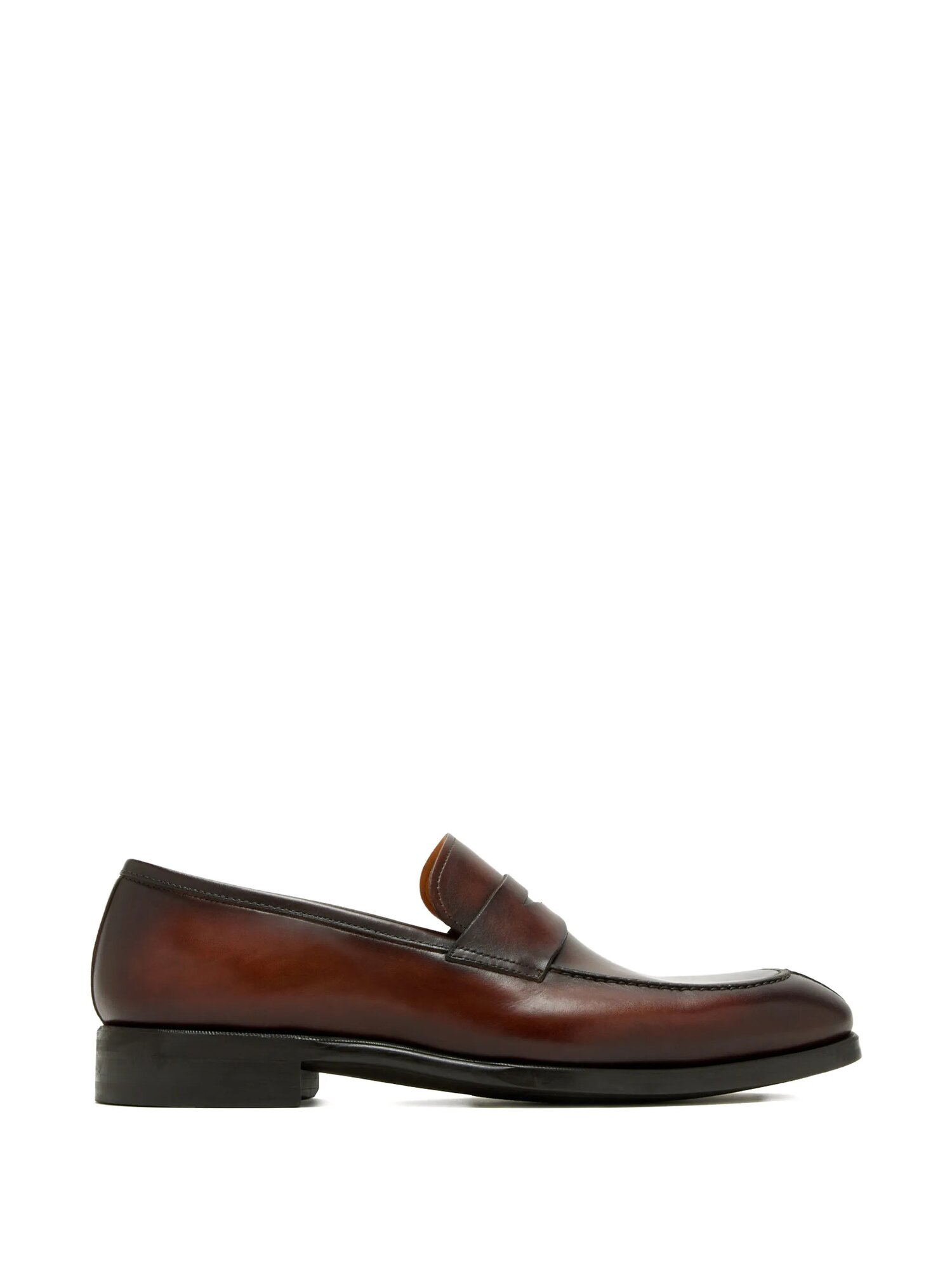 Лоферы Penny-strap leather loafers