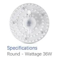 50 Вт 36 Вт 24 Вт 18 Вт 12 Вт Светодиодная круглая панель круглый светильник SMD Светодиодная круглая потолочная панель Круглая световая панель переменного тока 220 В Светодиодная панель