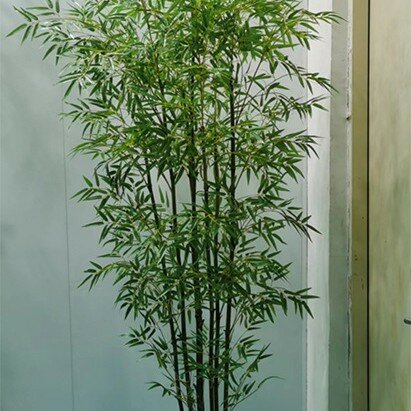 Искусственный бамбук, декоративная ширма, искусственное растение, орнамент для ландшафтного дизайна, горшечное растение, искусственный цветок, высокая симуляция зеленого растения, новый китайский стиль