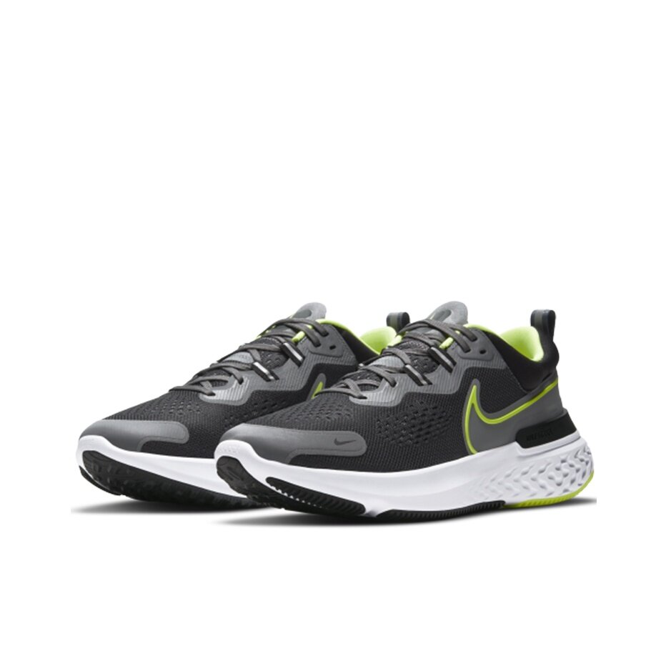 Кроссовки NIKE React Miler 2, размер EU 45 стопа (29CM), черный — фото 1