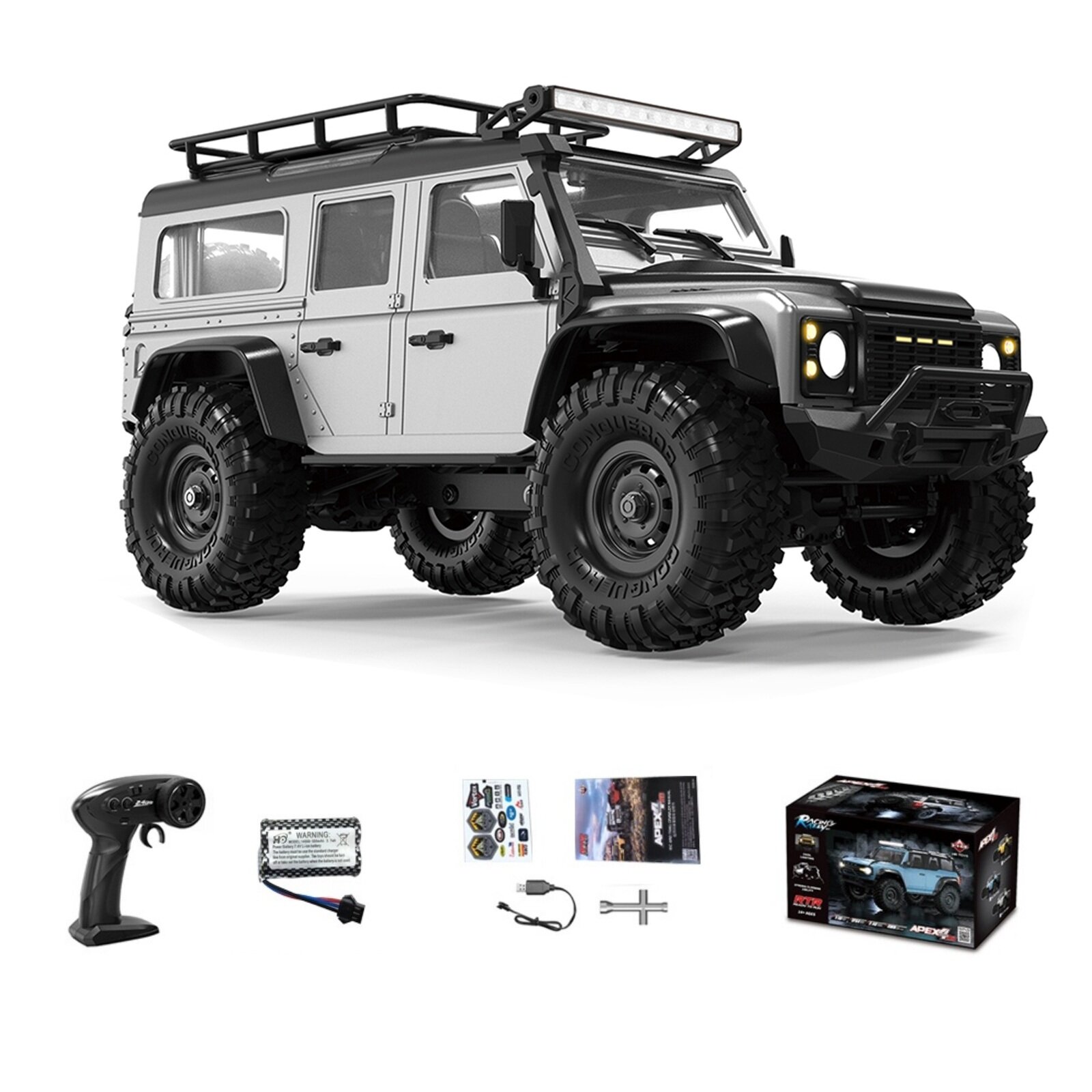 Модель машины 1:16 RC 2.4GHZ радиоуправляемая подъемная машина четырехколесный привод внедорожник большой ноги, 2.4G радиоуправление 4WD внедорожная модель машины, масштаб 1:16, радиоуправление 2.4G беспроводное (дальность65м), четырехколесный привод,