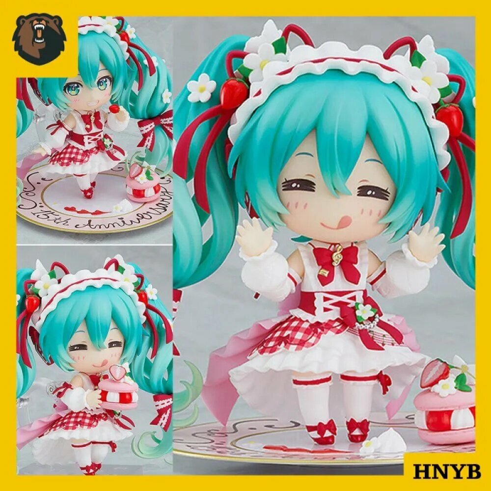 Фигурка вокалоид: Мику Хацунэ 15-я годовщина / VOCALOID Miku Hatsune 15th Anniversary Подарки для болельщиков (10 см) 1939