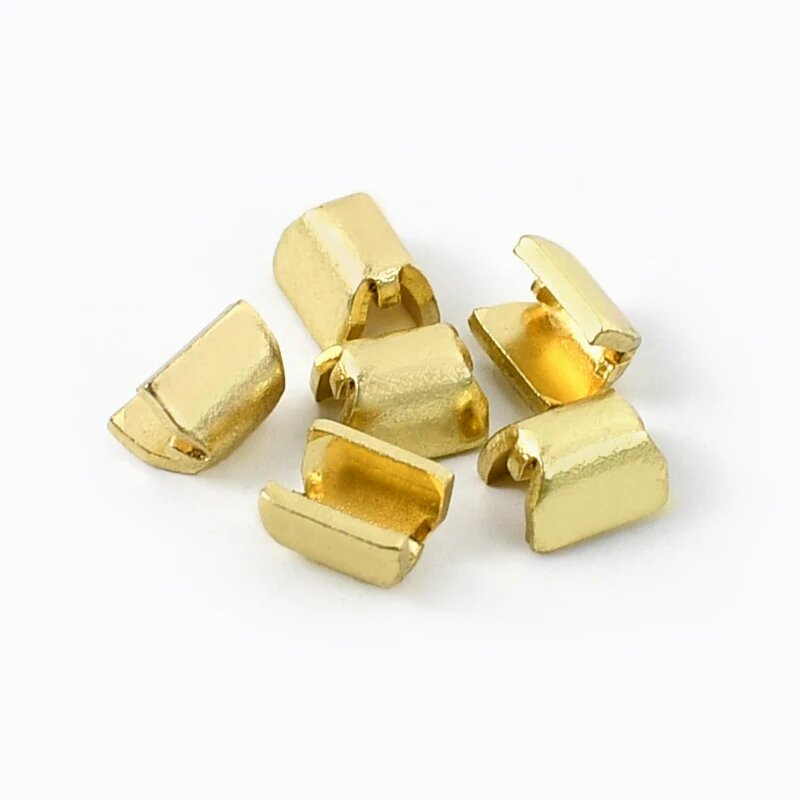 50 шт. Meetee 3 # 5 # Металлический U-образный стопор, ремонтный комплект для молнии, зажим для одежды, нескользящий концевой замок, инструменты, аксессуары для шитья своими руками