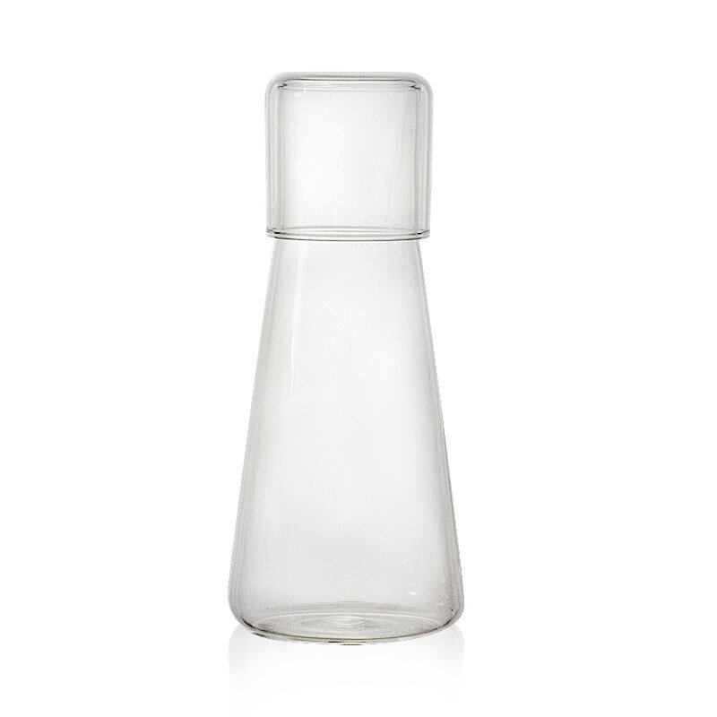 Холодный чайник, кружка для холодного чайника, летний, большой объем, домашний, антипростой, повседневный, стеклянный, набор для одного человека, лимон, лед, чайник, тип B, 800 мл.