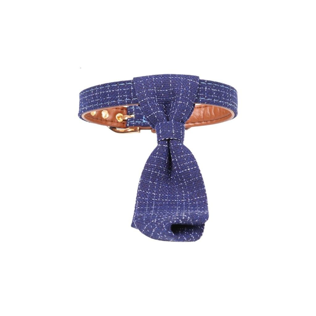 Ошейник-хомут для собак-синий-с ошейником-хомутом размером 1,3 на 32 см