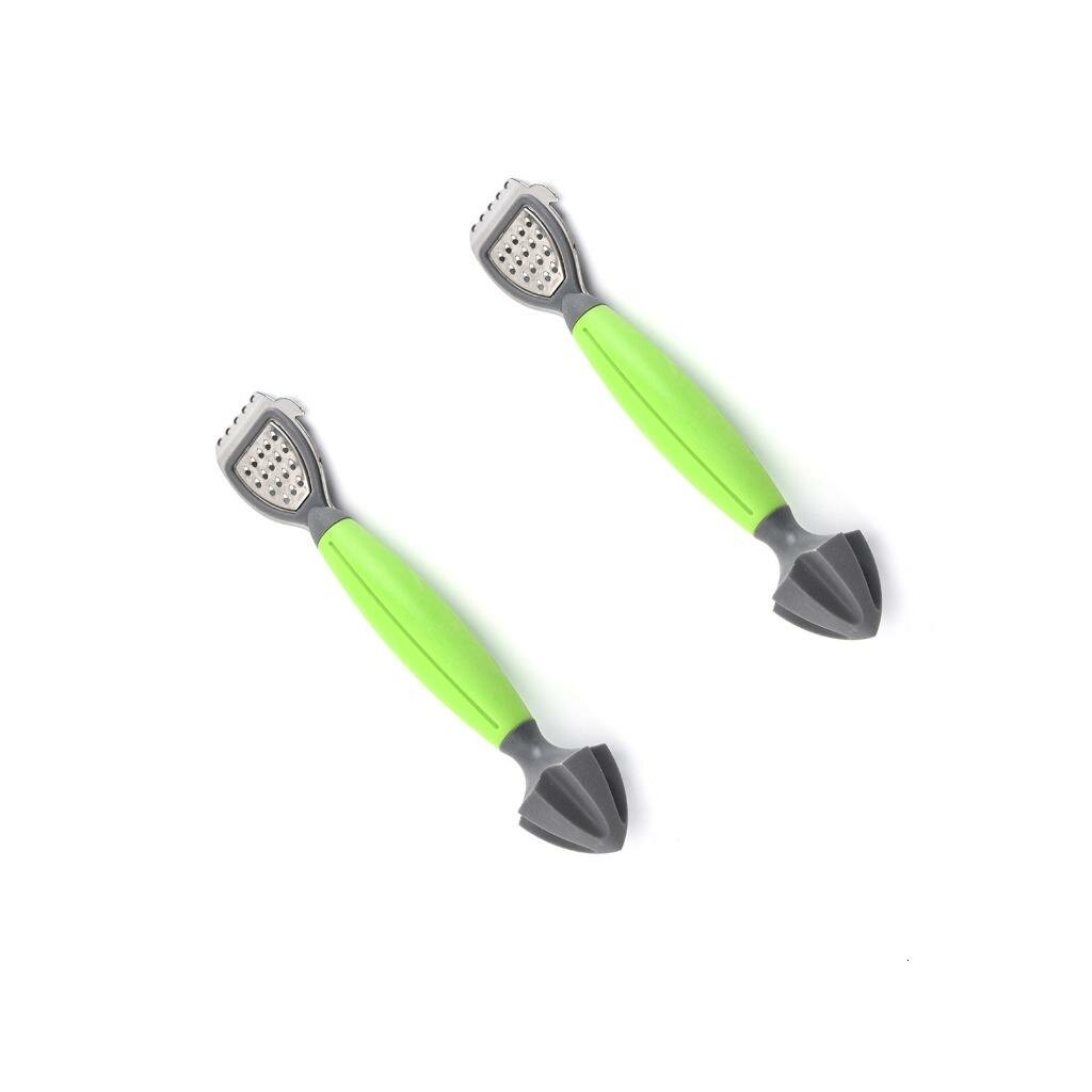 Многофункциональная стальная цедра для лимона, 2 шт.