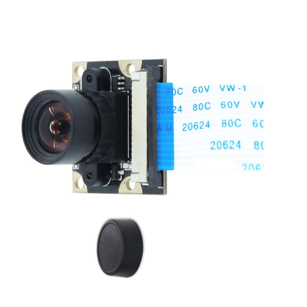 5MP камера "рыбий глаз" 100° с углом обзора 1080p для RPi 4B и 3B+