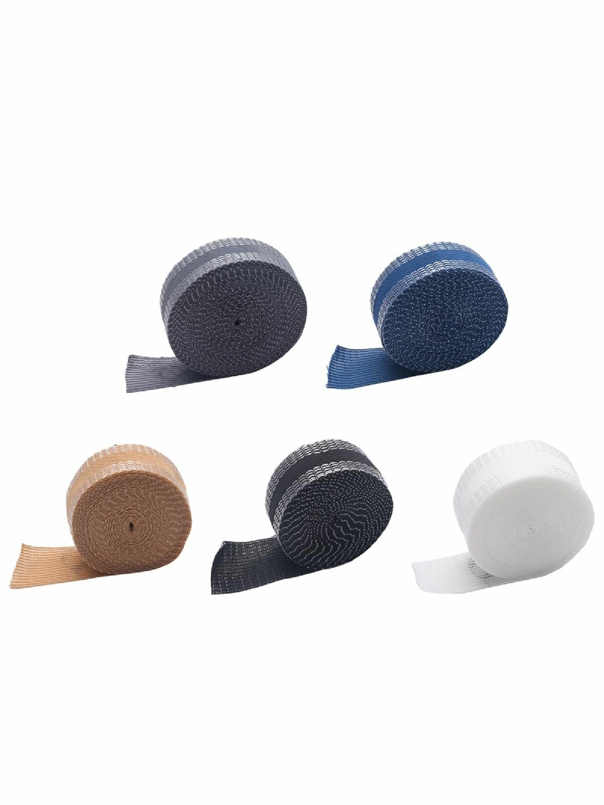 5 рулонов ленты для подгибки, невидимая клейкая для ткани