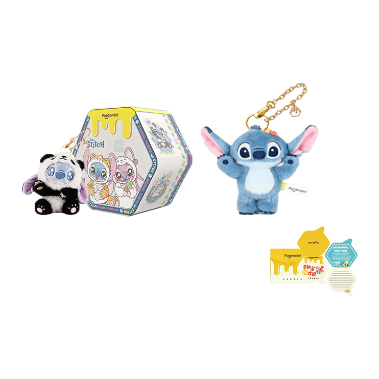 POTDEMIEL X Disney Лило и Стич Инопланетный Щенок Синий Кукла Подвеска Мягкая Игрушка 12 см 25 см 35 см 11 см Длина Тела