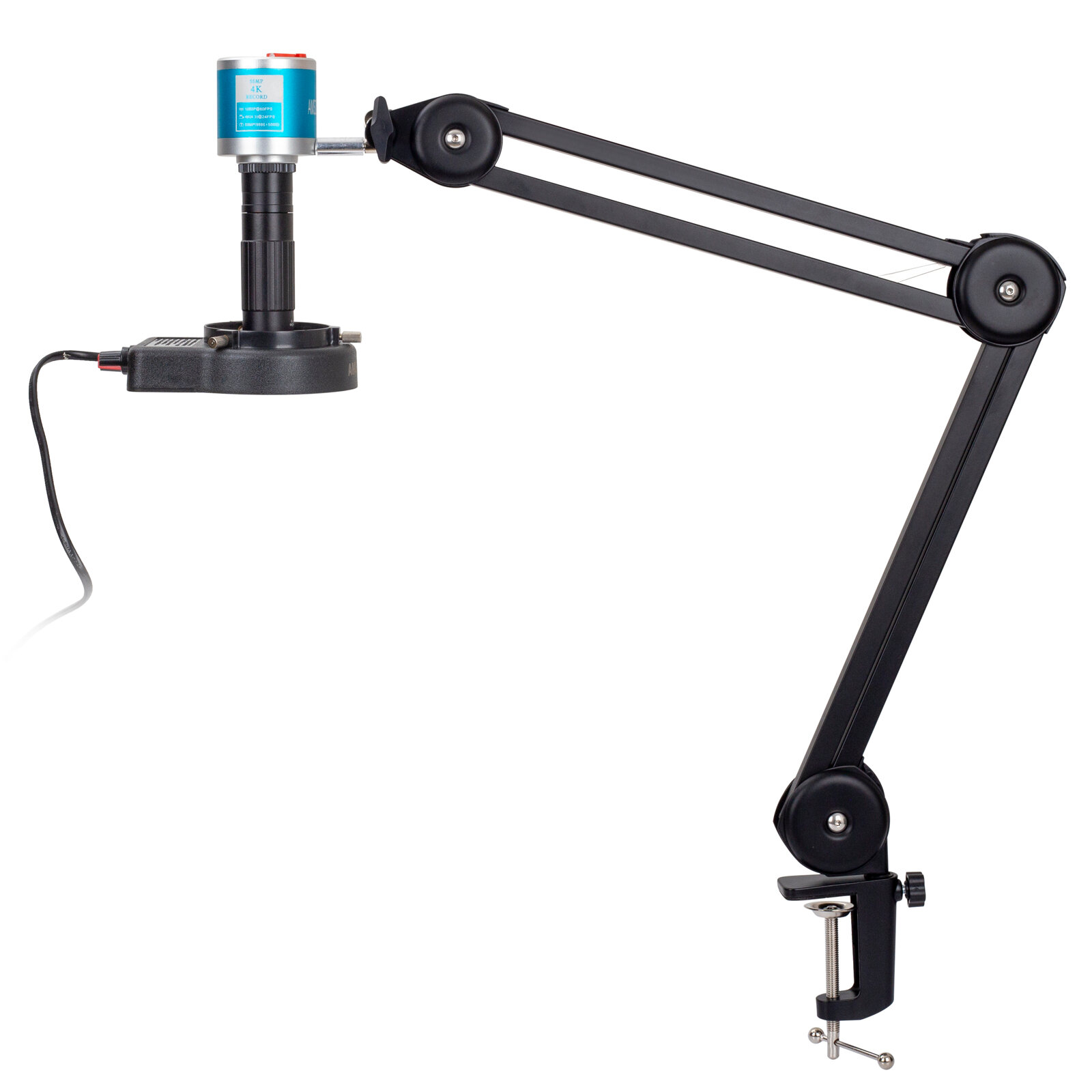 Камера цифрового видеомикроскопа 4K 55MP с объективом 150X C-Mount