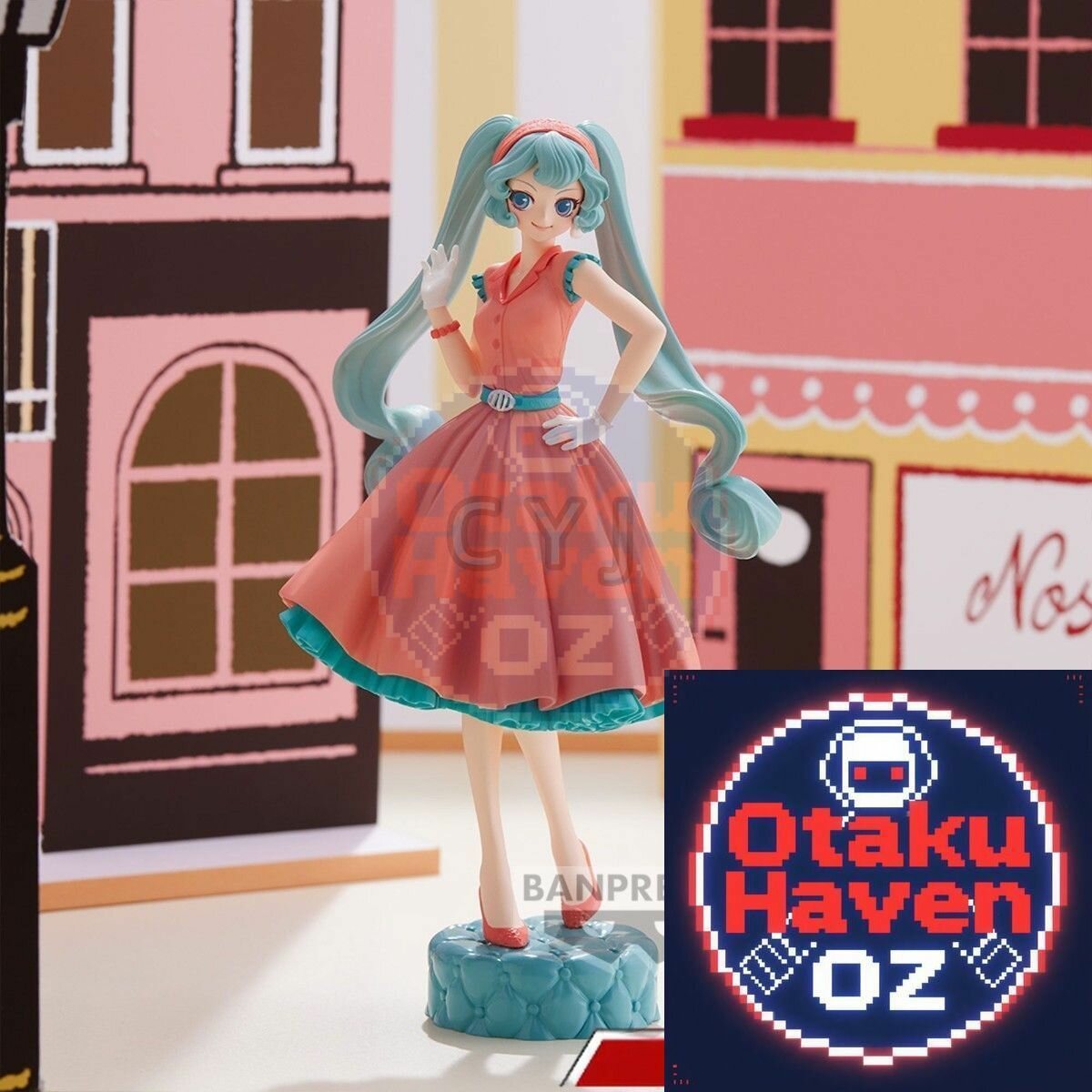 BANPRESTO Аниме фигура/HATSUNE MIKU WORLD JOURNEY vol.1/ OZ