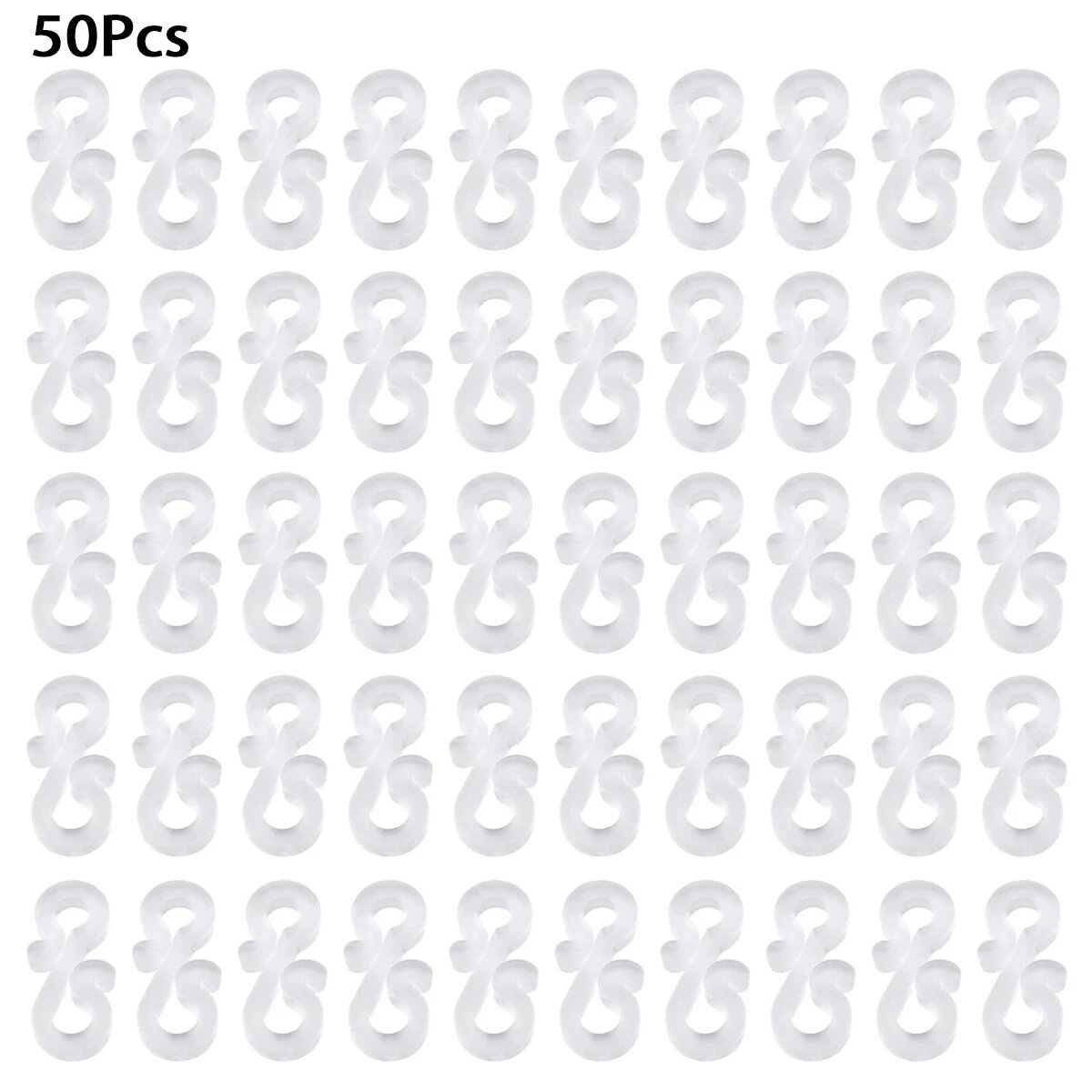 Крючки для гирлянд, 50 шт, цвет: 50Pcs