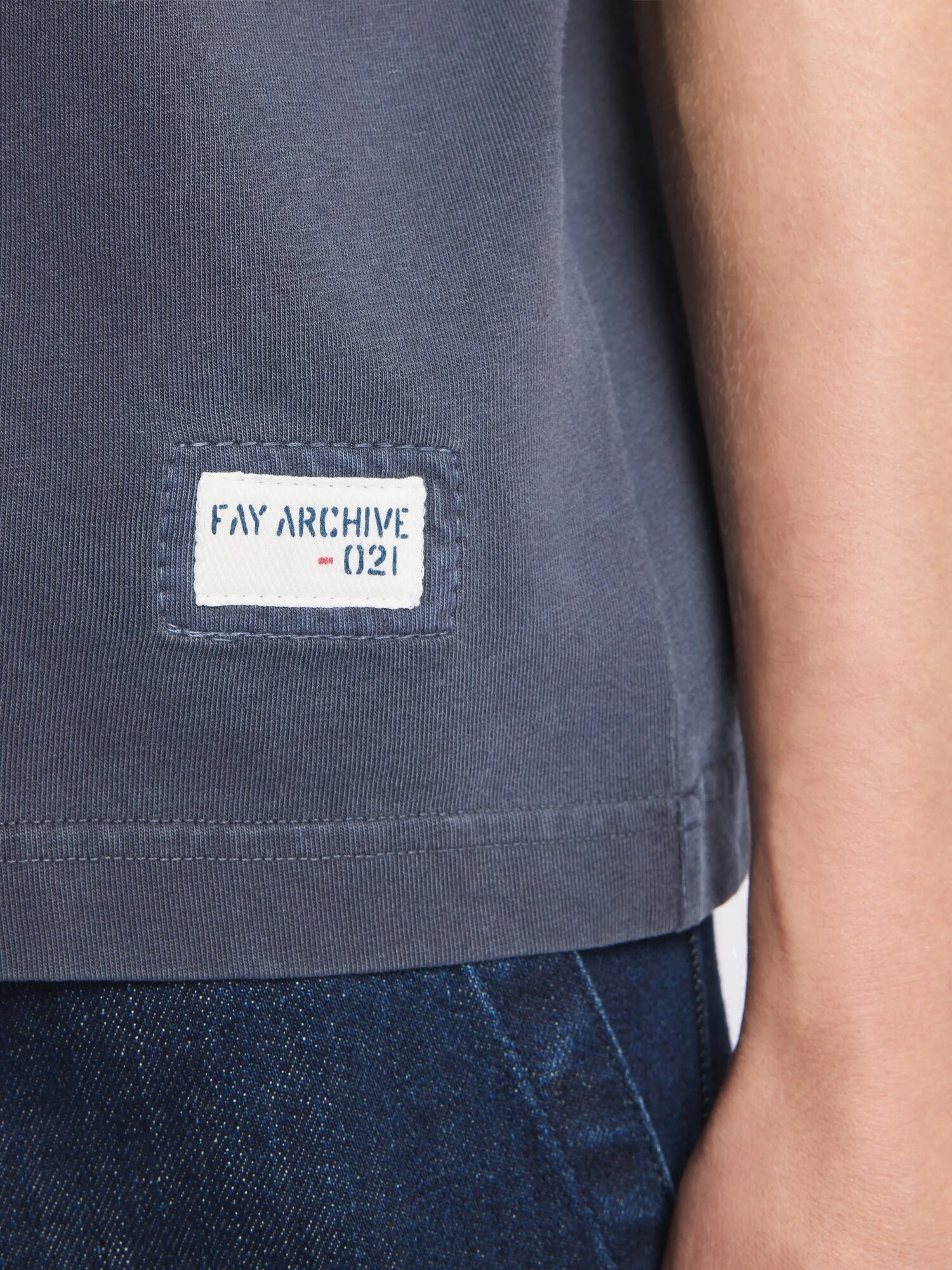 Футболка FAY Archive Label, размер 48 — фото 1