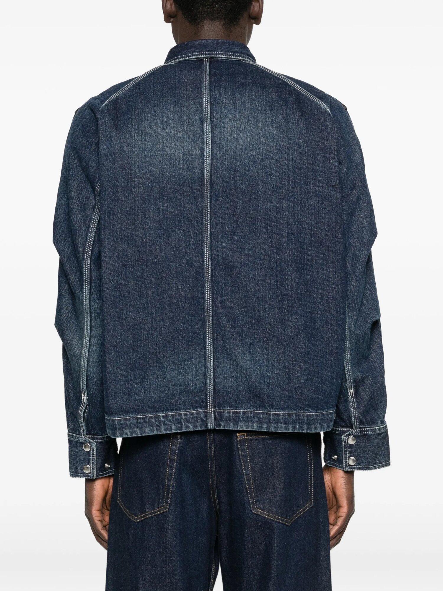 Куртка Sacai, размер 48, blue — фото 1