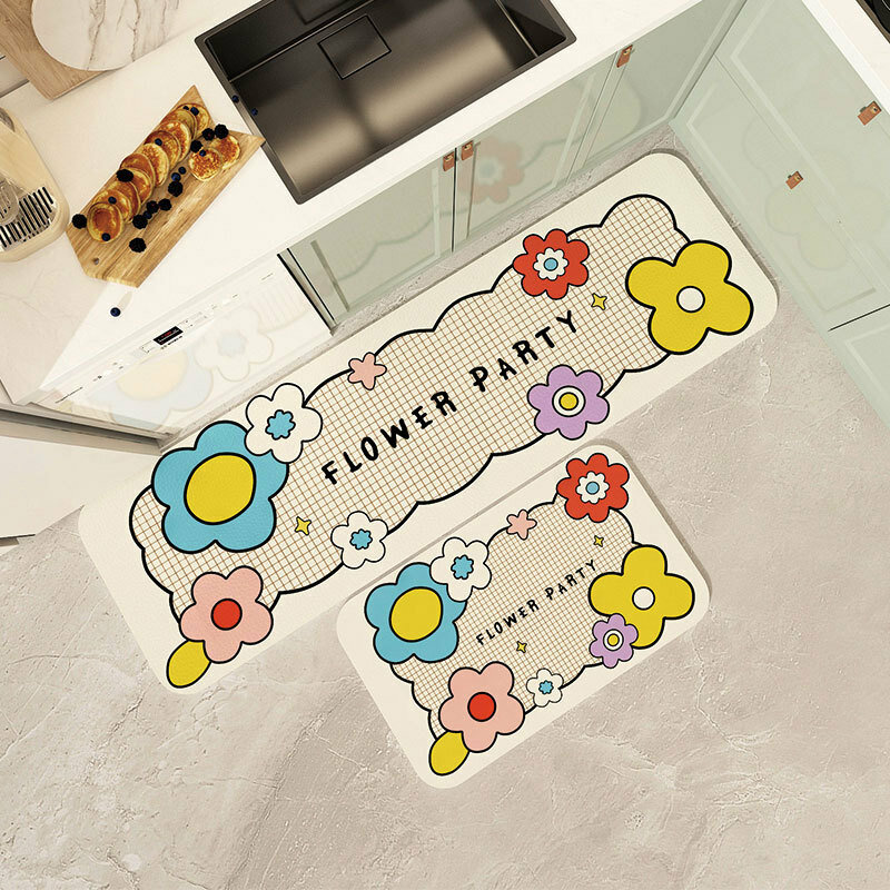 Белый кристаллический велюр непромокаемый коврик для ванной, 40x120 см, быстросохнущий для двери в туалет, большой