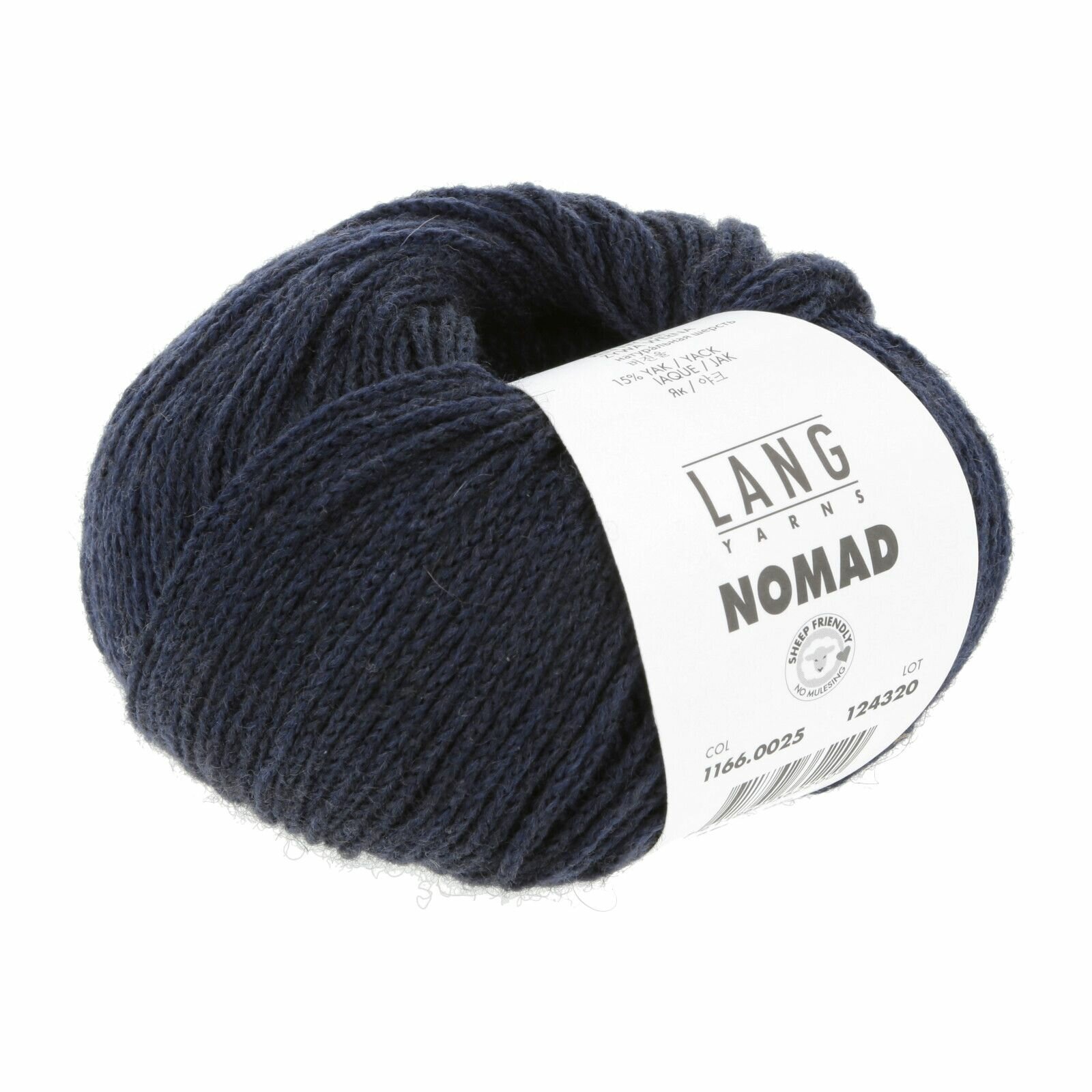 Пряжа для вязания Lang Yarns Nomad (1166.0025) 1 моток 25 г/125 м