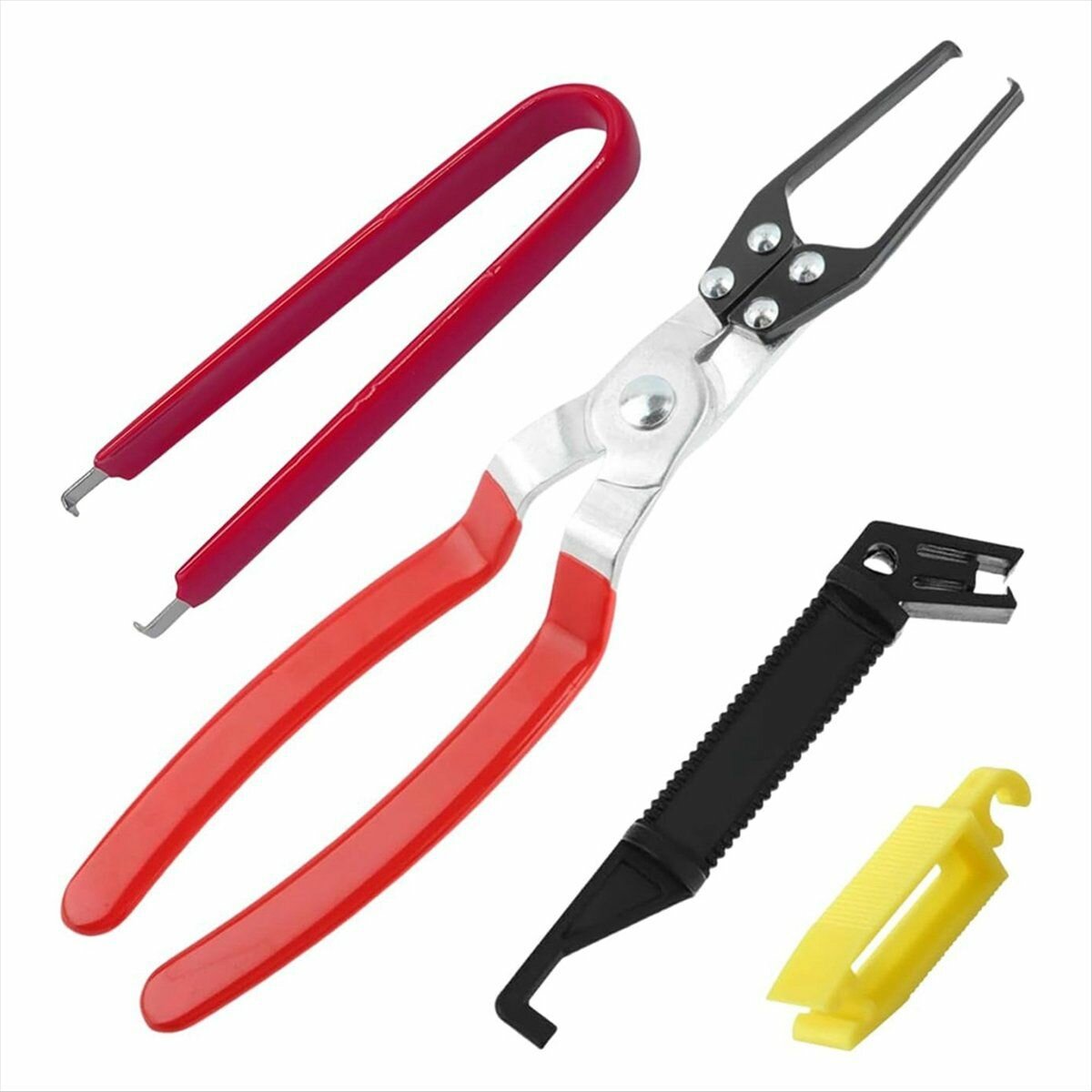 Плоскогубцы Для Снятия Реле, Набор Из 4 Штук Инструмент Для Снятия Автомобильных Реле И Предохранителей