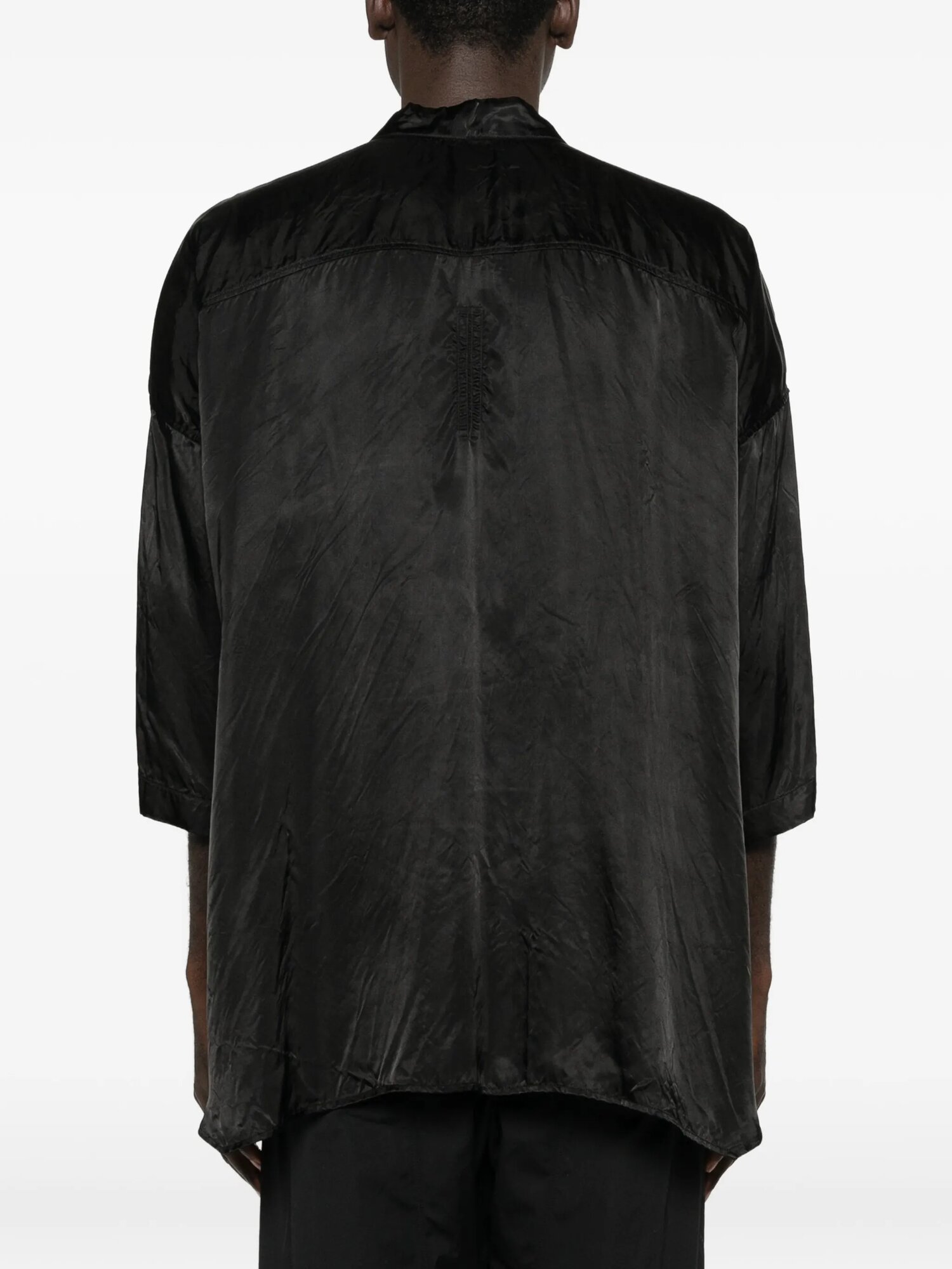 Рубашка Rick Owens Jumbo Faun, размер 46, black / black — фото 1