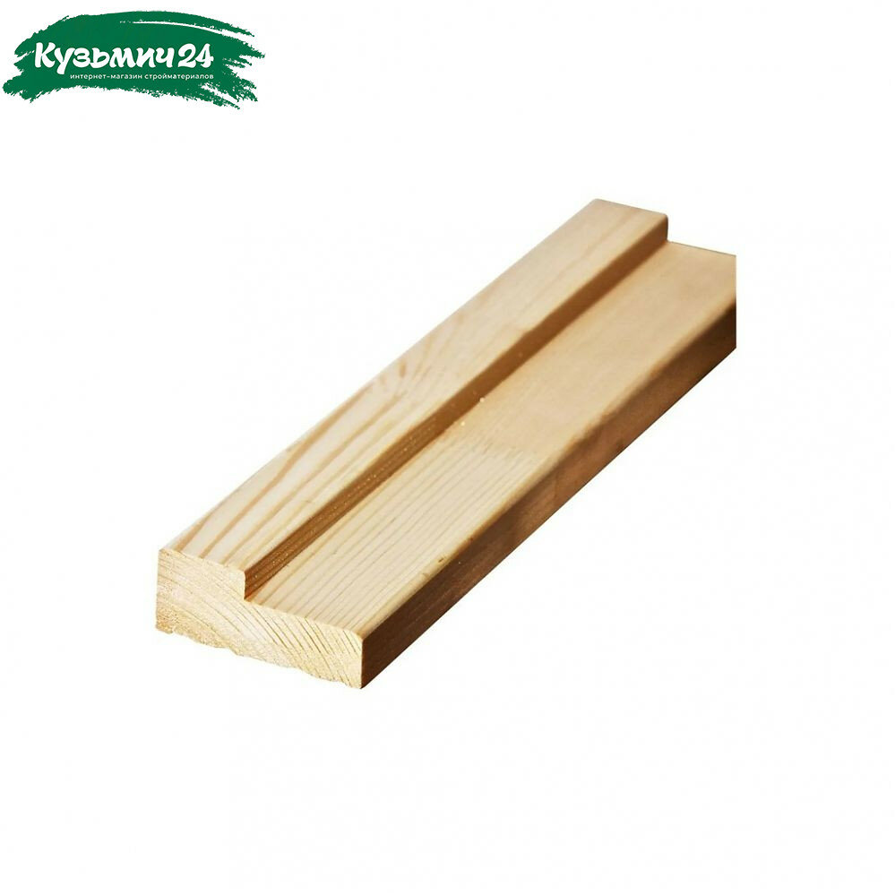 Коробка дверная ПВХ структурированная фактура, Хвоя, для межкомнатных дверей, 40х70х2200 мм, 1 шт.