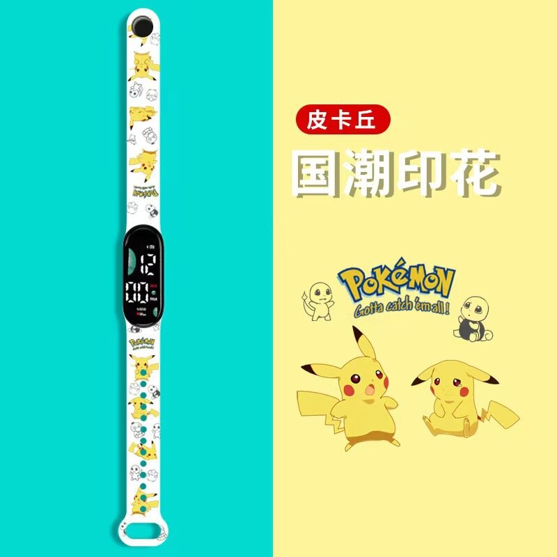 Новые электронные часы с мультяшным дизайном Pacha Dog для учеников начальной школы, милые детские часы с мультяшным принтом, LED спортивные часы