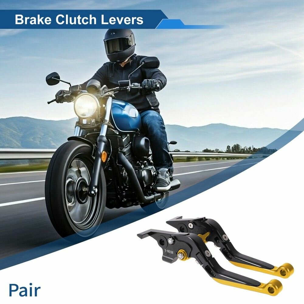 1 пара регулируемых коротких и длинных рычагов тормоза сцепления для Yamaha TMAX560 2019-2020