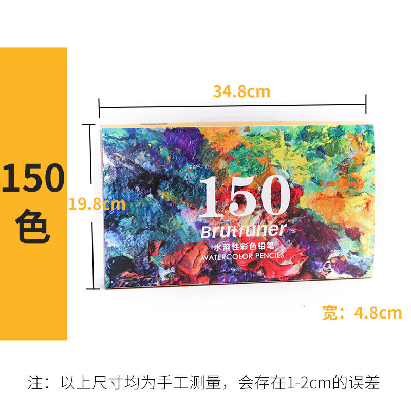120 цветных карандашей Benfaner, 180 цветных карандашей на масляной основе, водорастворимые цветные карандаши, карандаши для манги, цветные карандаши для граффити, подарок