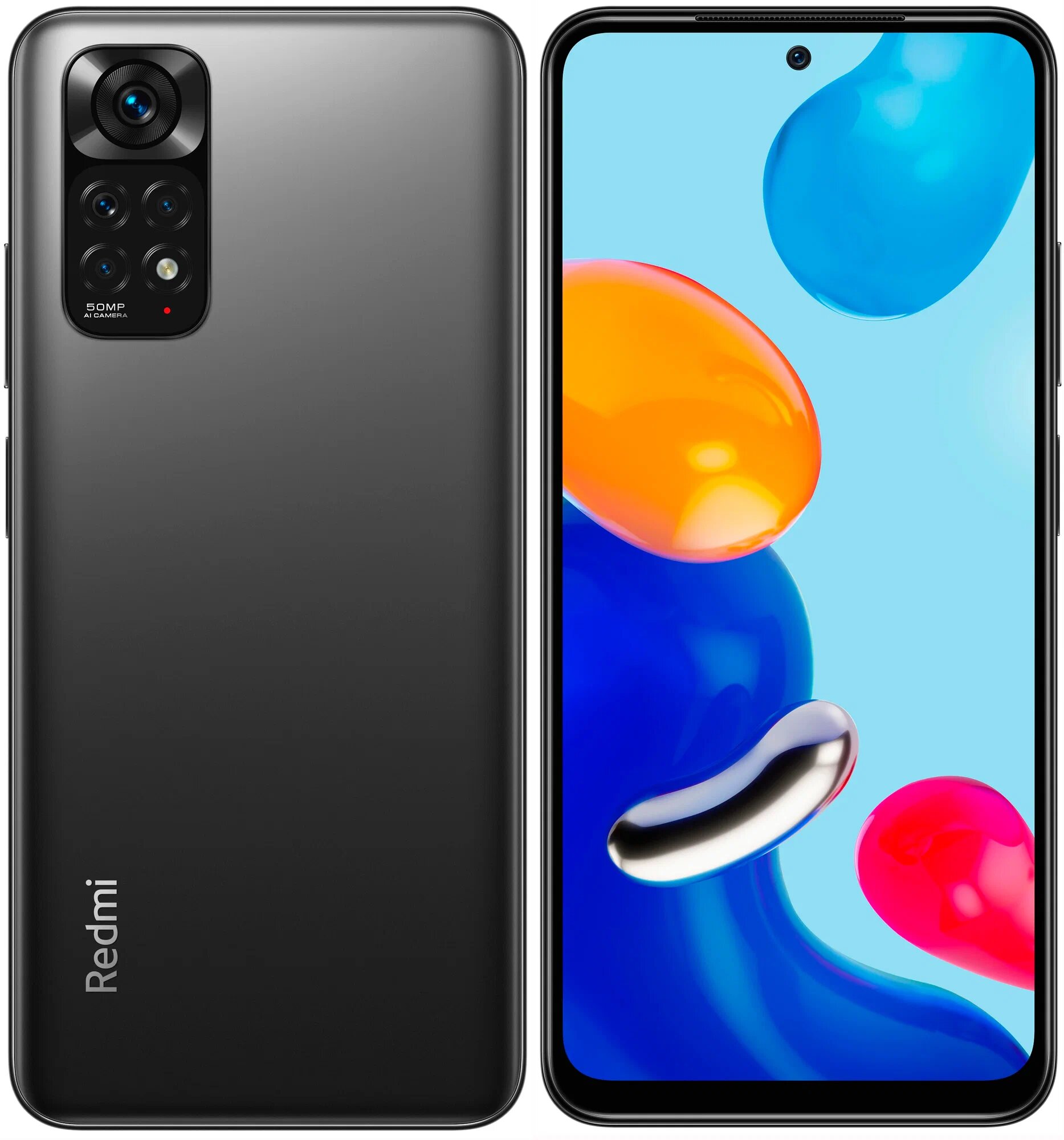 Смартфон Xiaomi Redmi Note 11 8/256 ГБ, Dual nano SIM, графит