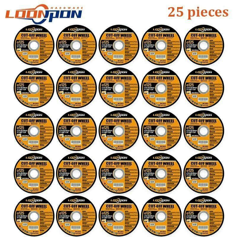 Режущие диски Loonpon 125 мм 5-50 шт, 25 pieces
