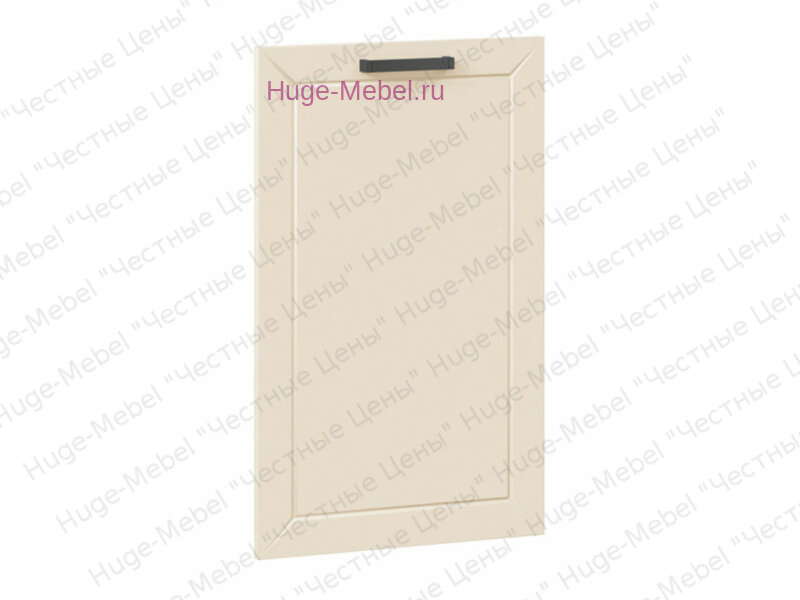 Кухонный фасад Ф-20 холст брюле (Альфа) Huge Mebel . Ширина 396 Высота 712. Кухонные фасады