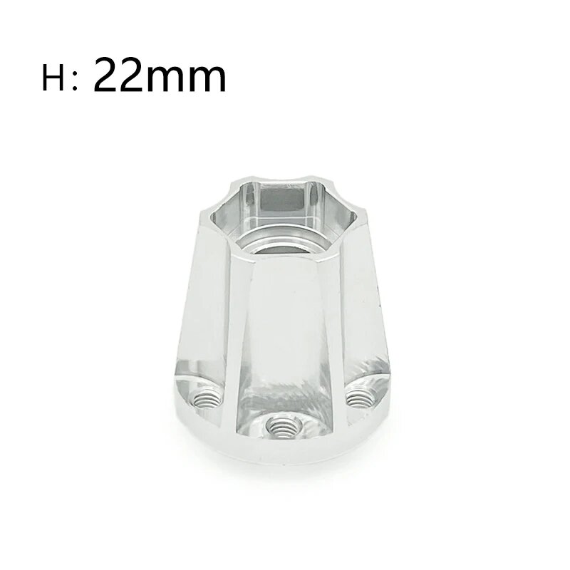 Алюминиевая ступица колеса, Silver 22mm
