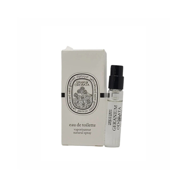 Туалетная вода Diptyque Geranium Odorata миниатюра 2 мл / Пробник духов Диптик Гераниум Одората