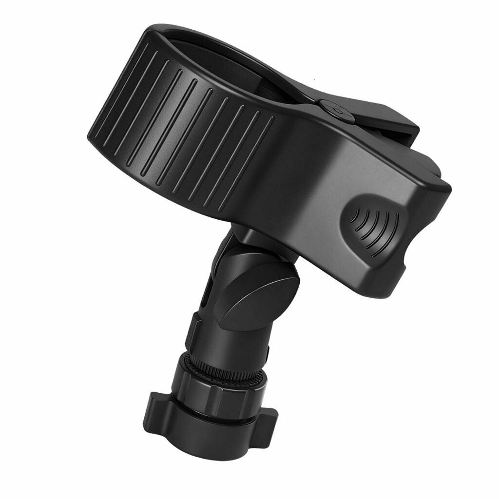 Регулируемый пружинный зажим для микрофона Адаптер Губчатая подкладка Зажим для крепления микрофонов Фены Телескопы Надежный держатель