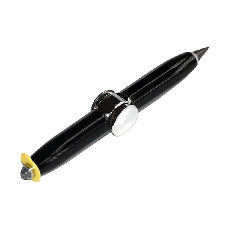 Ручка-спиннер с LED подсветкой, Черный