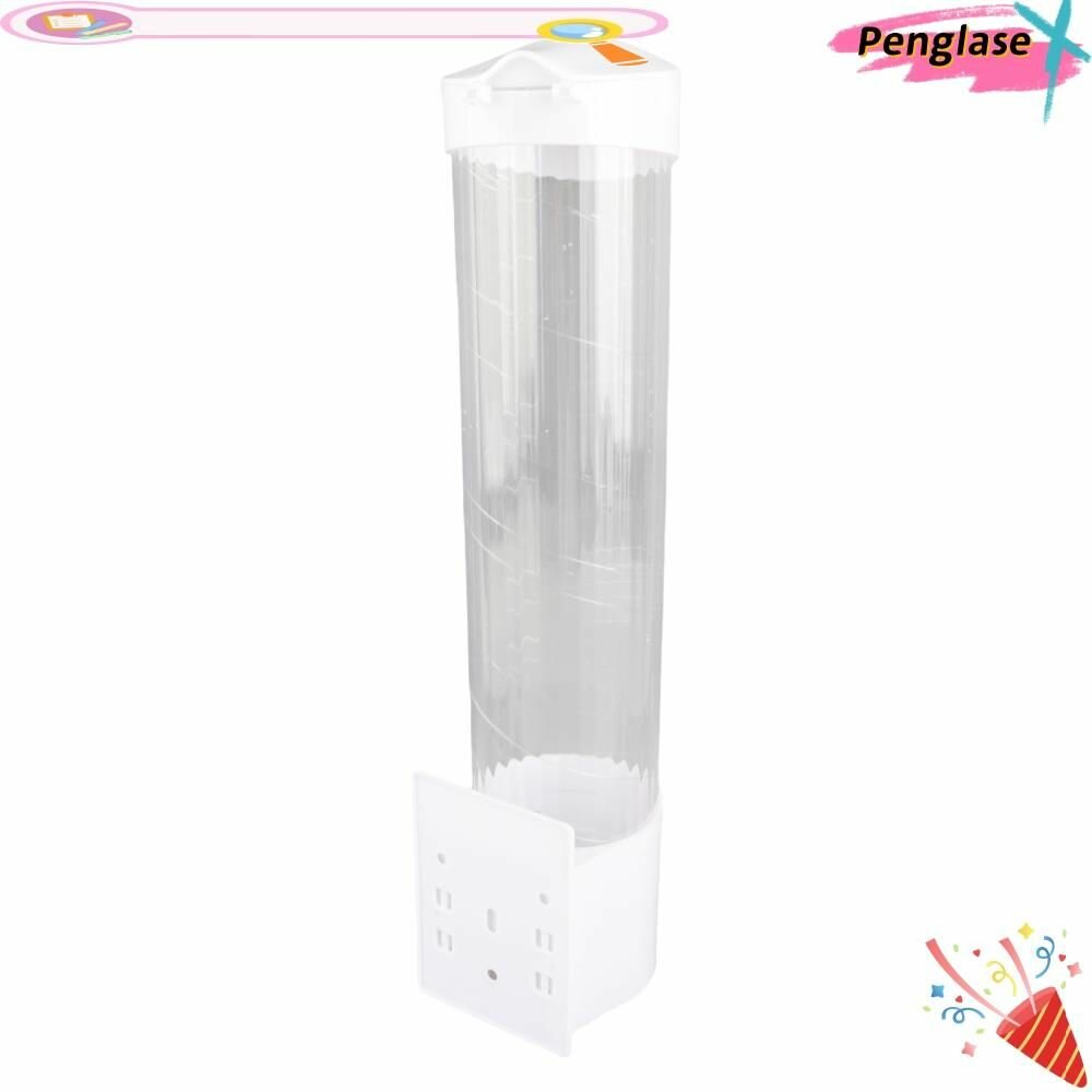 Диспенсер для бумажных стаканов, удобный и практичный пластиковый контейнер для 50 стаканов, для дома и офиса