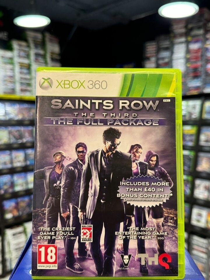 Игра Saints Row: The Third The Full Package (Xbox 360) (Box)