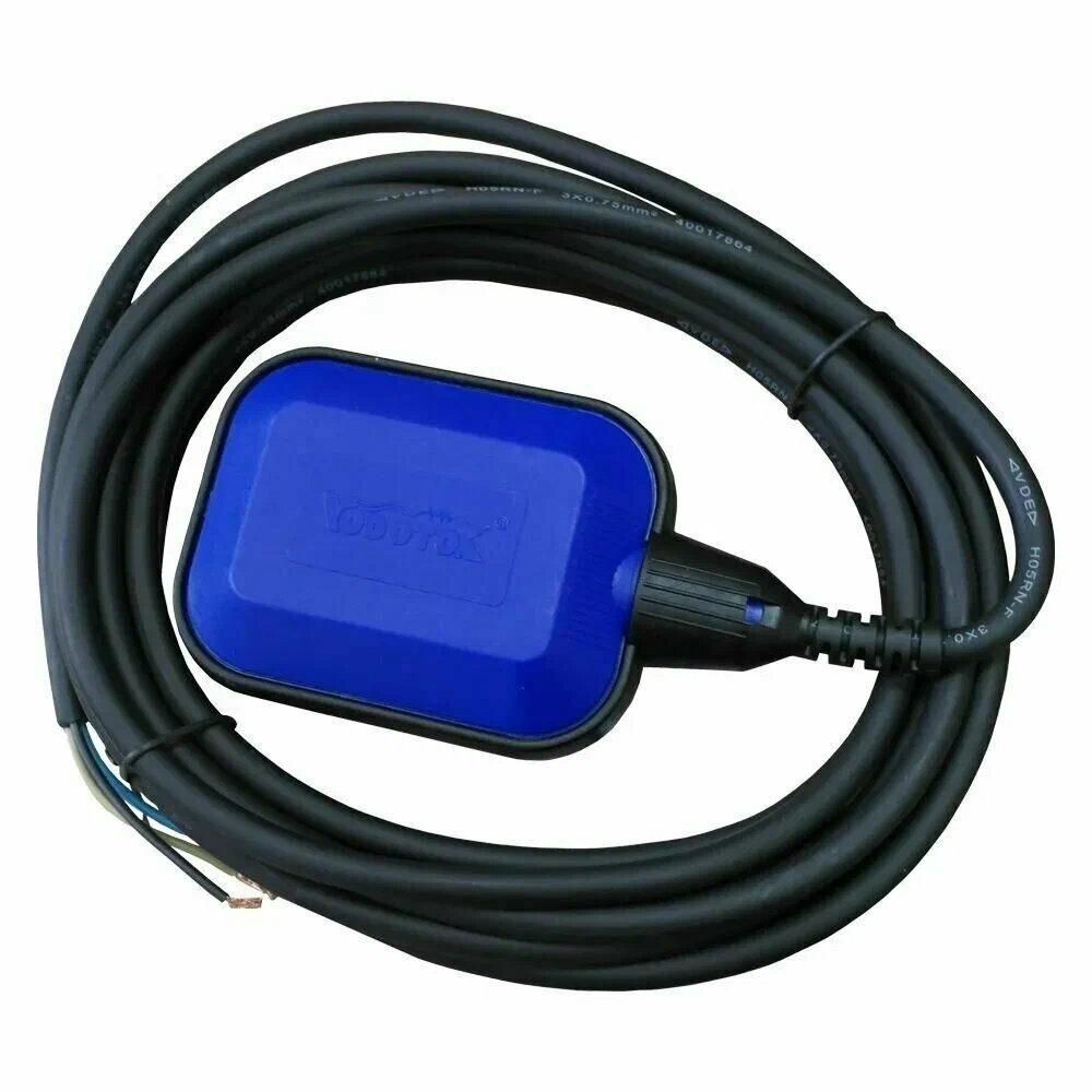 Поплавковый выключатель Vodotok ПВ-1-5М, без грузика, длина кабеля 5 м