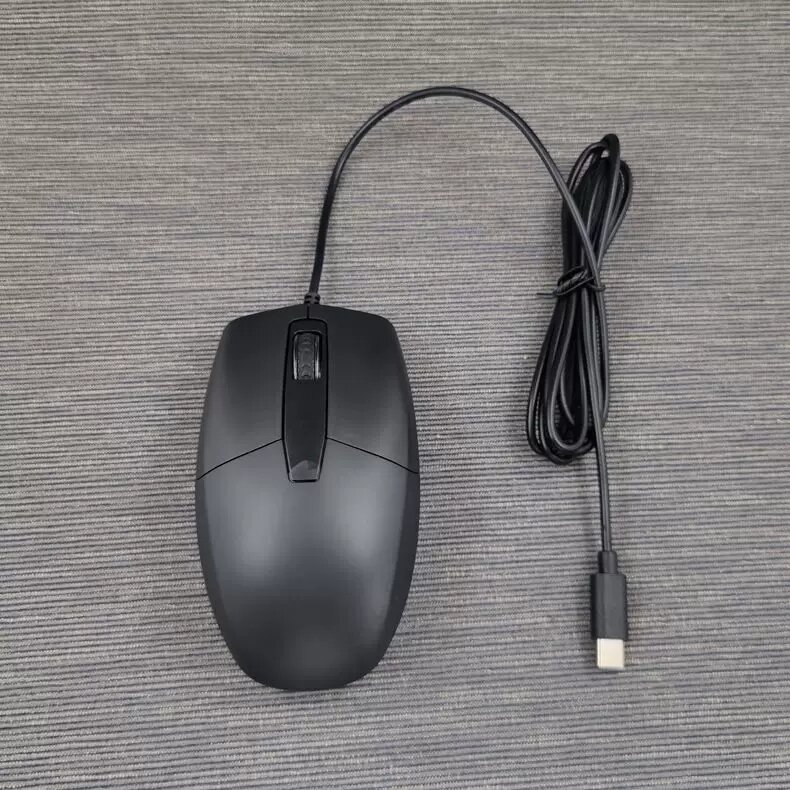 Проводная мышь с интерфейсом Type-C подходит для компьютерной периферии Huawei, Apple, Lenovo, Xiaomi, а также для