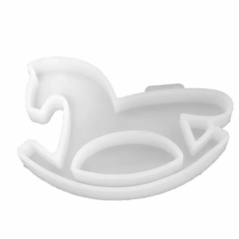 Силиконовая форма для лошади для поделок из гипса, инновационные гипсовые скульптуры и украшения