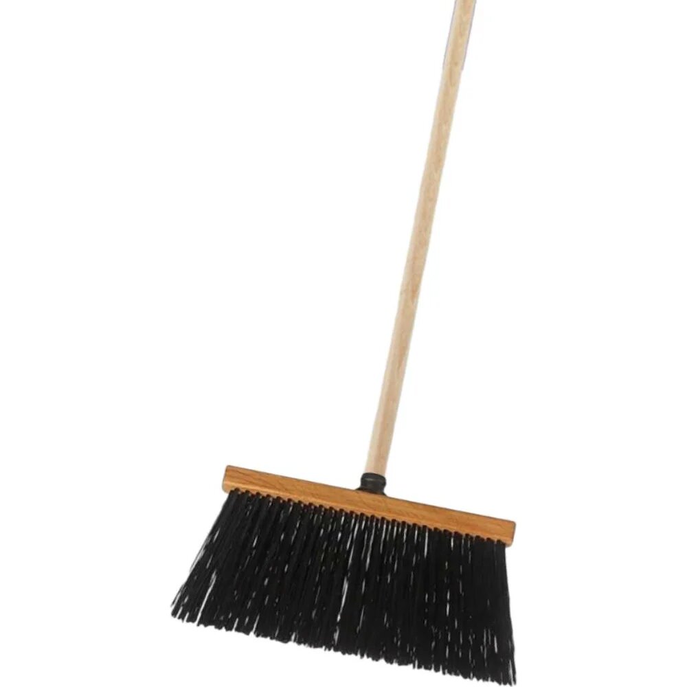 Метла для пола и улицы в сборе Guppy 280 мм, черенок с резьбой, бук 8005906