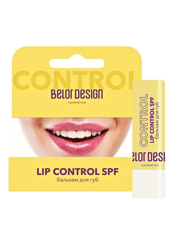 Бальзам для губ Belor Design Lip Control SPF, 4 г