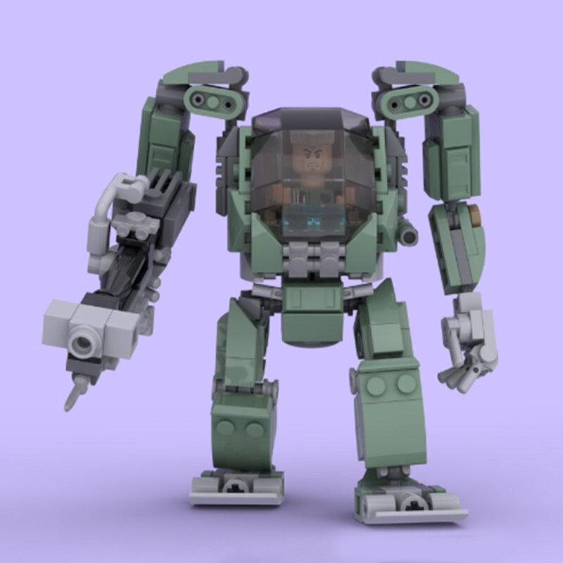Обучающие игрушки MOC для мальчиков, сборочные строительные блоки 137288, серия «Аватар», меховой набор AMP